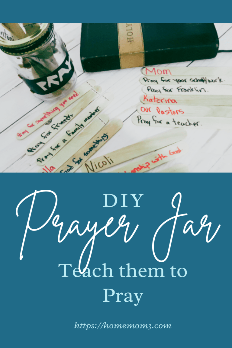 Making a Prayer Jar Reminds us to Pray | The Life of a Home Mom