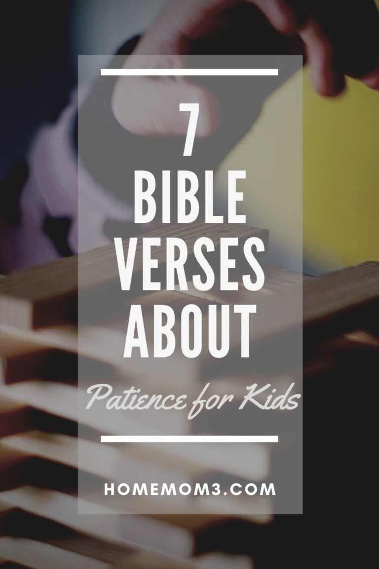 7 Bible Verses to Teach Kids About Patience