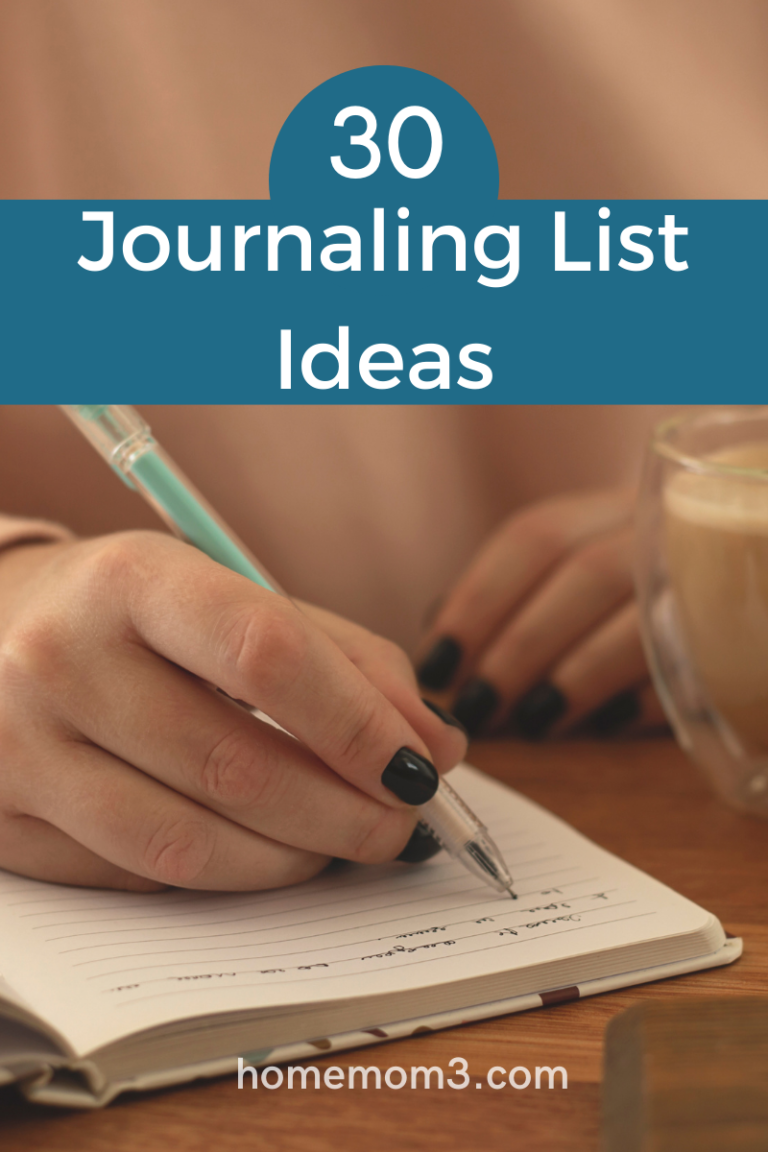 30 Journaling Ideas to Get You Started